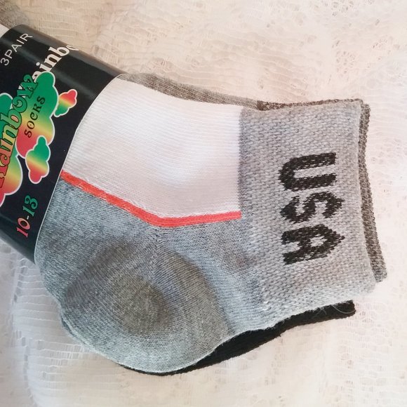 Rainbow | Underwear & Socks | Rainbow 3 Pack Of Socks | Poshmark